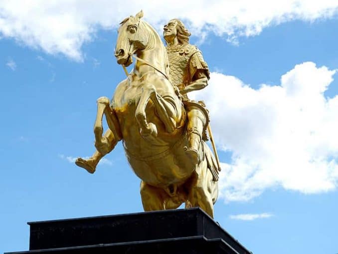 Der Goldene Reiter ☀️ DresdenAusflug.de